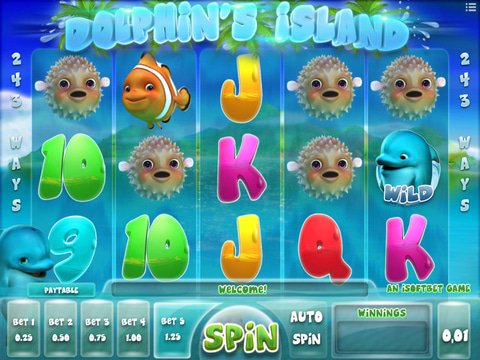 Slot Machine Dolphin's Island : fai un tuffo nella fortuna! - Slot AAMS
